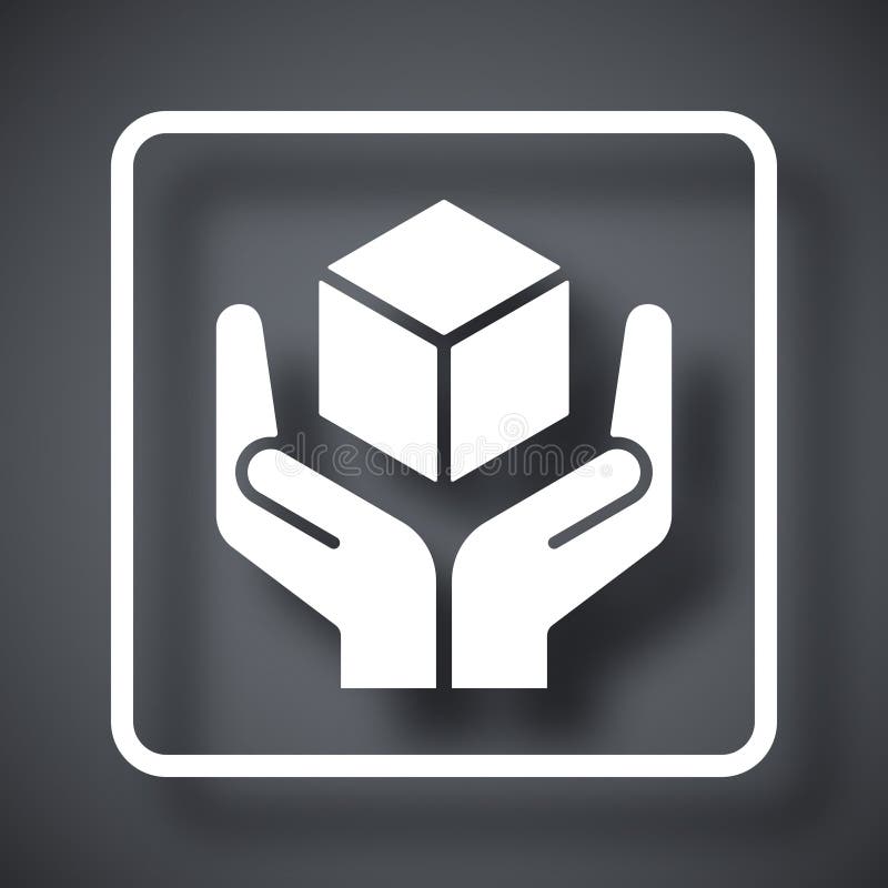 Handle with Care Packaging Symbol, Vector Illustration Stock Vector ...