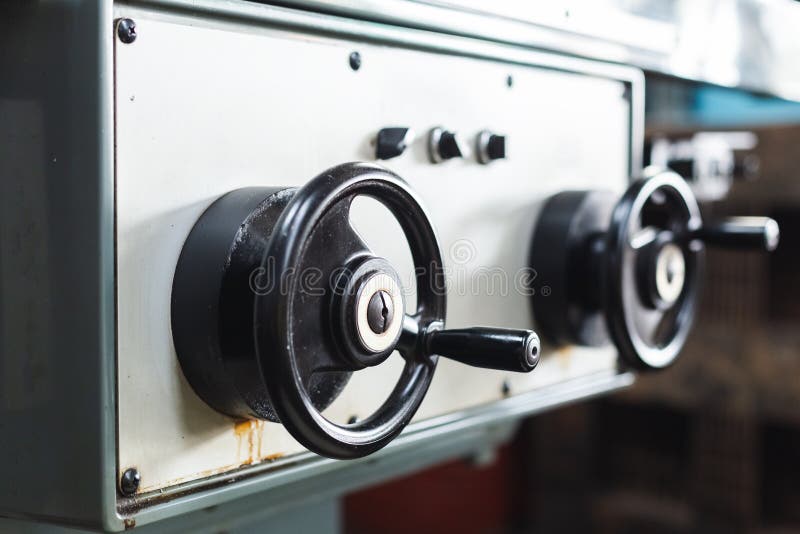 Handle control machine. stock image. Image of equipment - 190296803