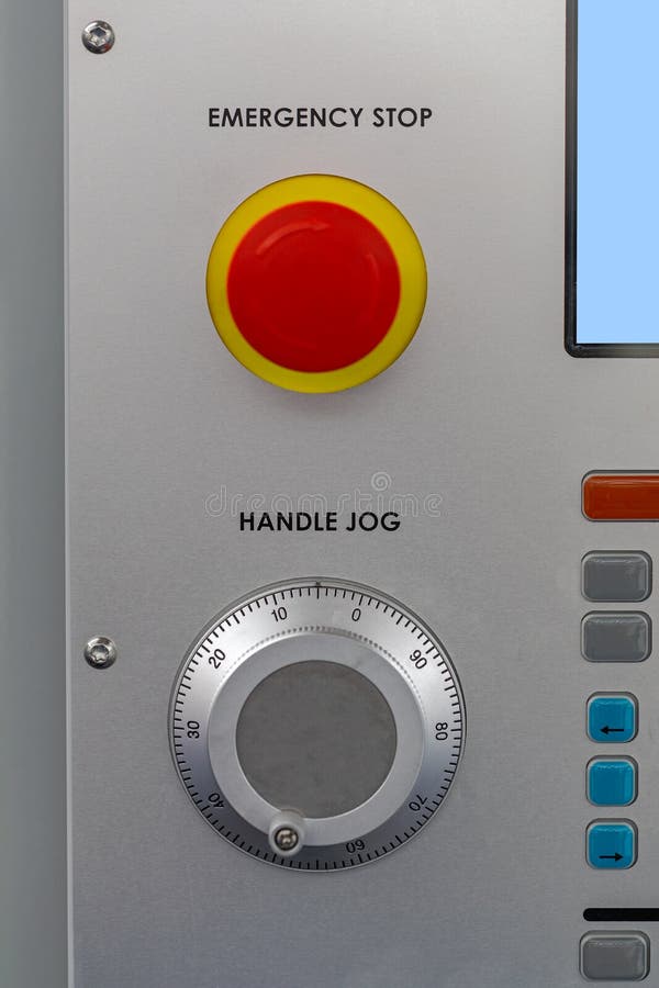 Handle Jog Control stock image. Image of technology - 243132151