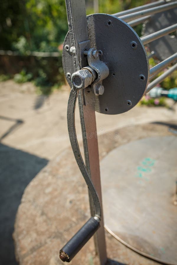 Handle for lifting water stock photo. Image of muzzy - 104349046