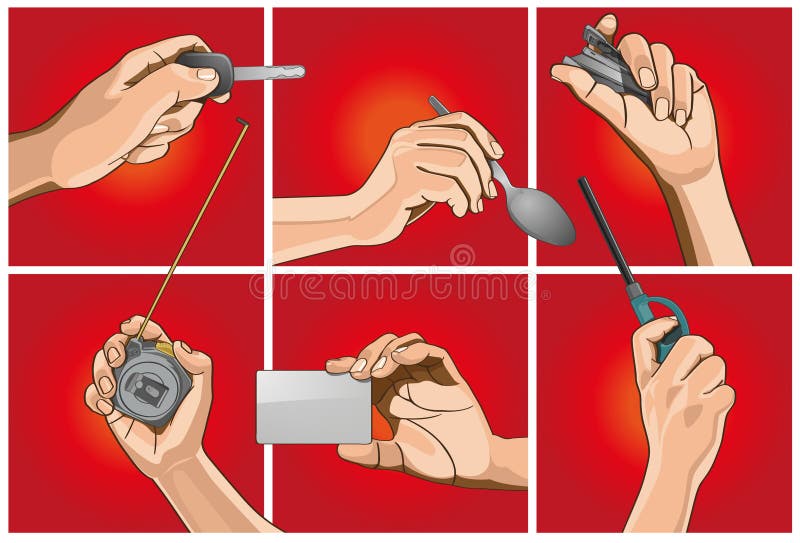 Handle Objects stock illustration. Illustration of objects - 45462471