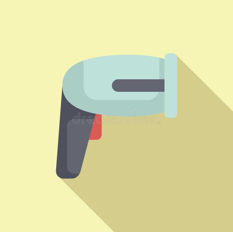 Handle Scan Device Icon Flat Vector. Check Ticket Stock Vector ...