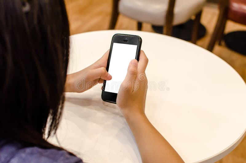 Handle smart phone stock image. Image of mobile, cellular - 90479325