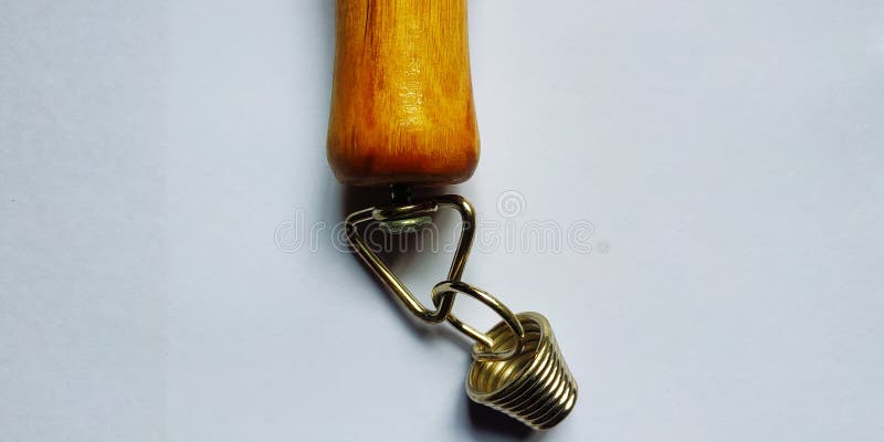 Handle woods skipping rope stock photo. Image of handle - 208468104