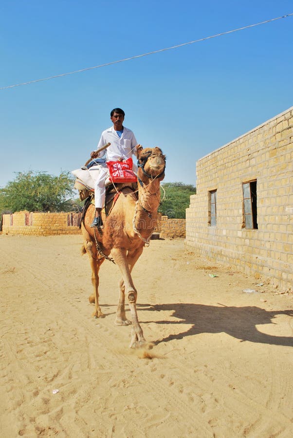 Handler and his camel editorial photography. Image of handler - 188217947