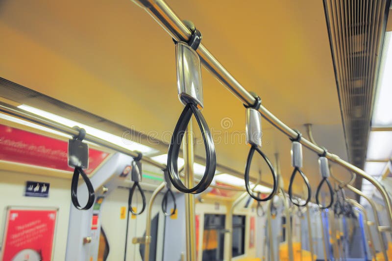 Handles for standing stock photo. Image of concept, open - 57546972