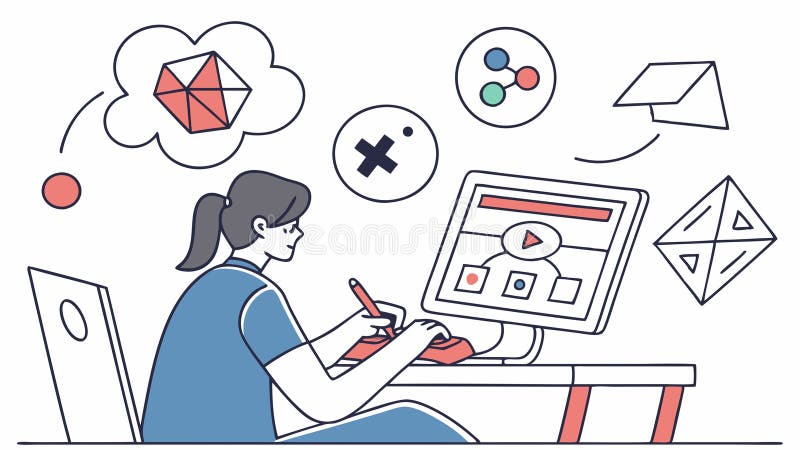 Handling Digital Notifications, Computer Error Management, Vector ...