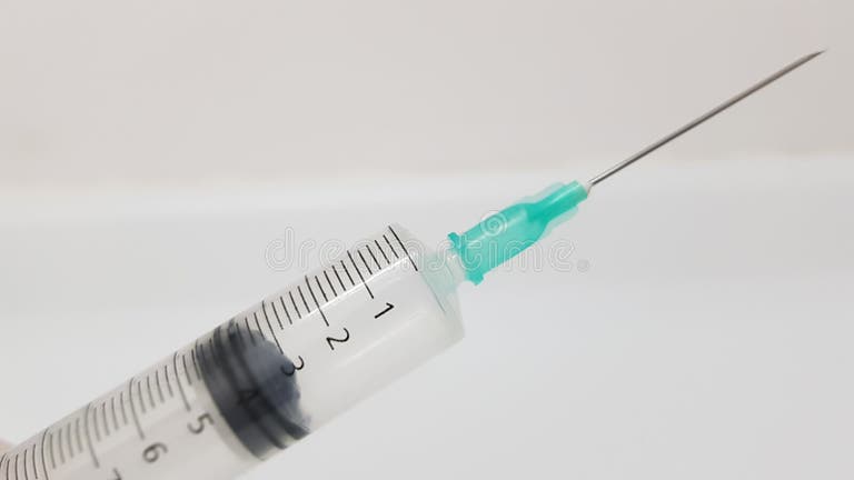Handling Disposable Syringe Stock Photo - Image of liquid, treatment ...