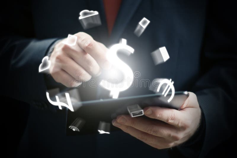 Handling Expenses stock image. Image of internet, finance - 40859569