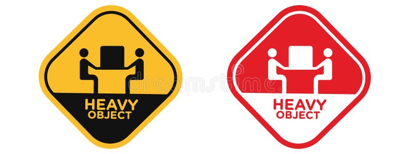 Handling Heavy Objects Warning Advising on Safe Lifting Practices To ...