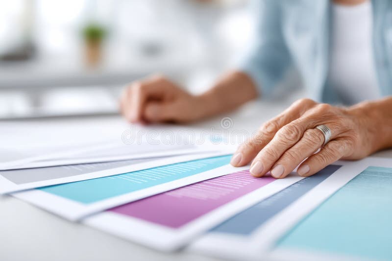 Handling Official Documents with Precision in a Vibrant Workspace ...