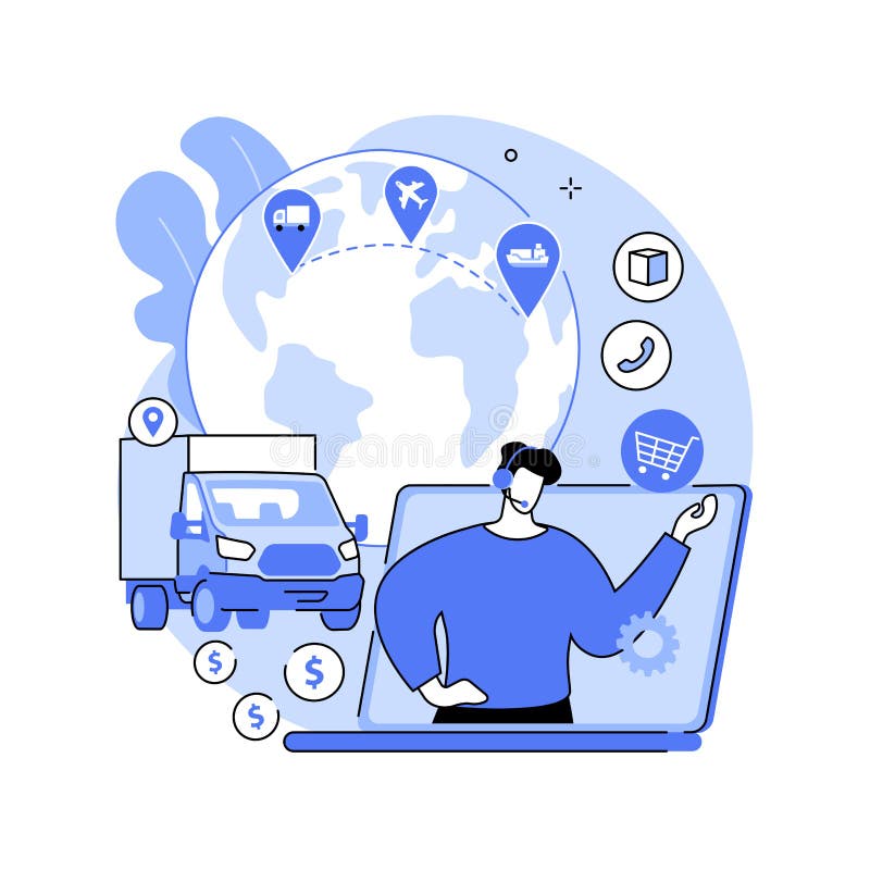 Handling and Order Processing Abstract Concept Vector Illustration ...