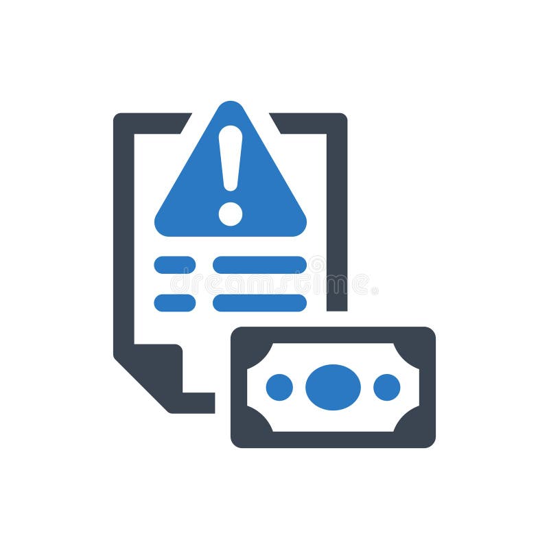 Handling payment icon stock vector. Illustration of money - 254772260