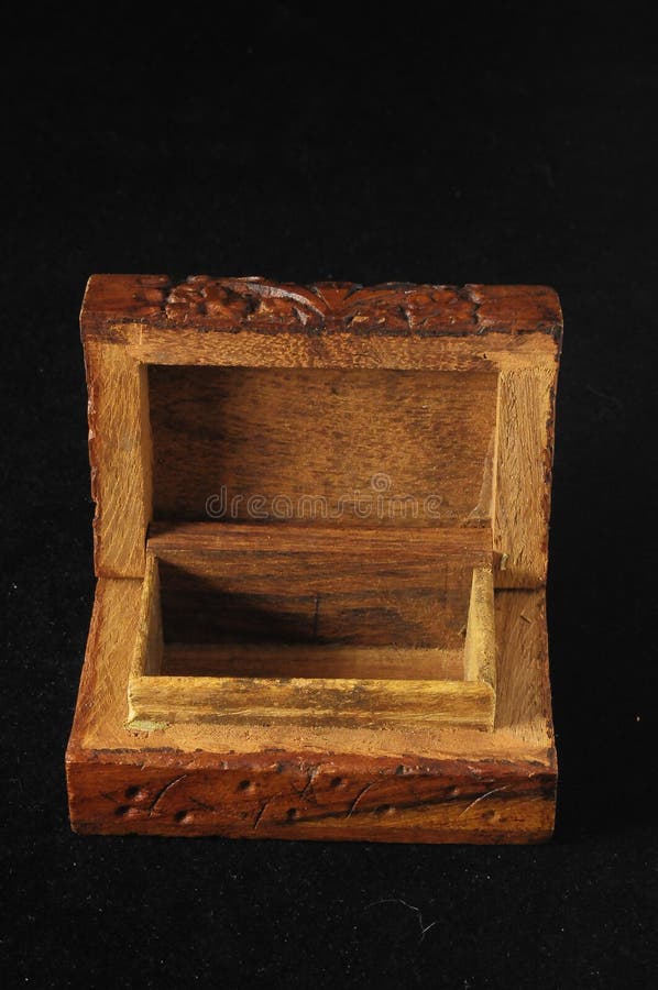 Handmade Ancient Vintage Wood Box Stock Photo - Image of gold, wood ...