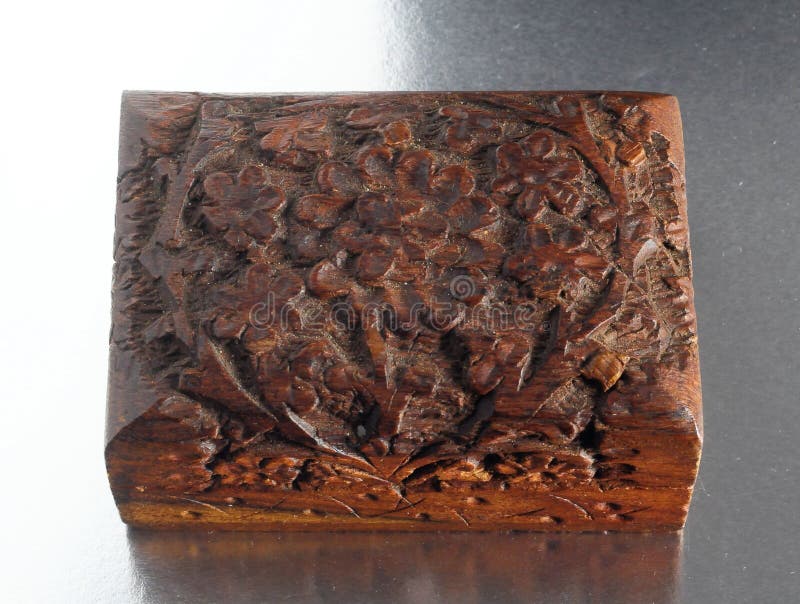 Handmade Ancient Vintage Wood Box Stock Image - Image of jewellery ...