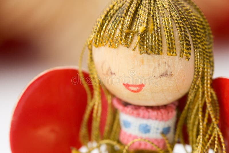 Handmade Angel stock photo. Image of angel, head, space - 14256566