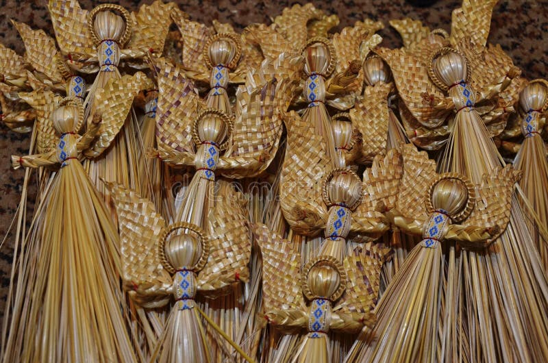 Handmade Angels from Ukraine Stock Image - Image of handmade, festive ...