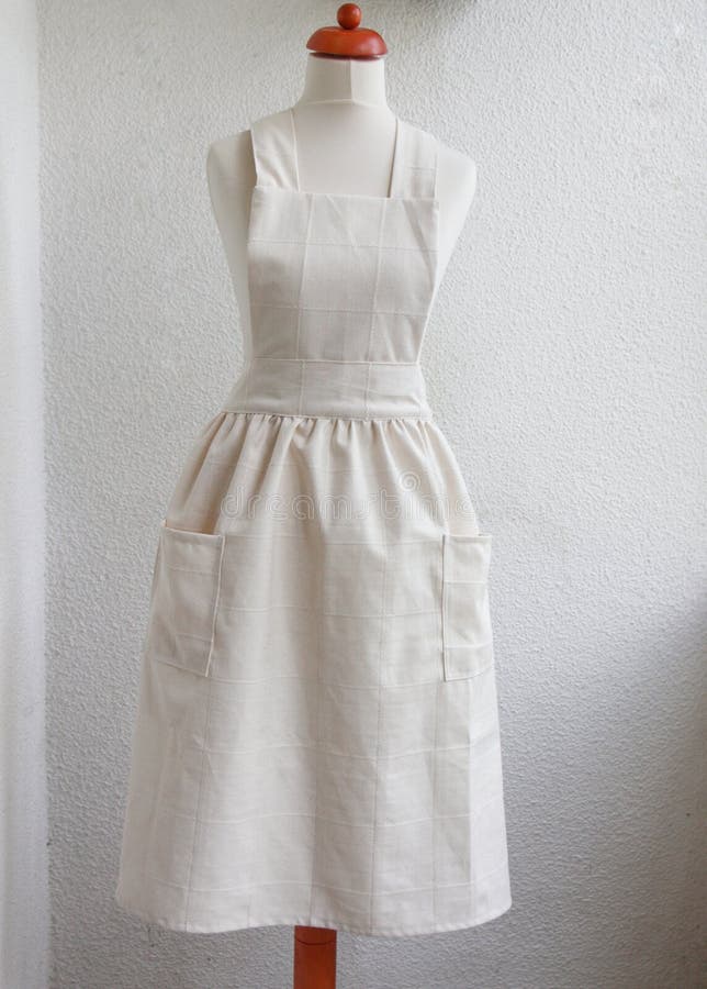 Handmade apron stock photo. Image of background, cotton - 318645582