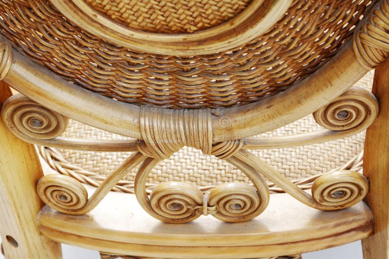 Handmade Bamboo Weaving Decorative Pattern Stock Image - Image of ...