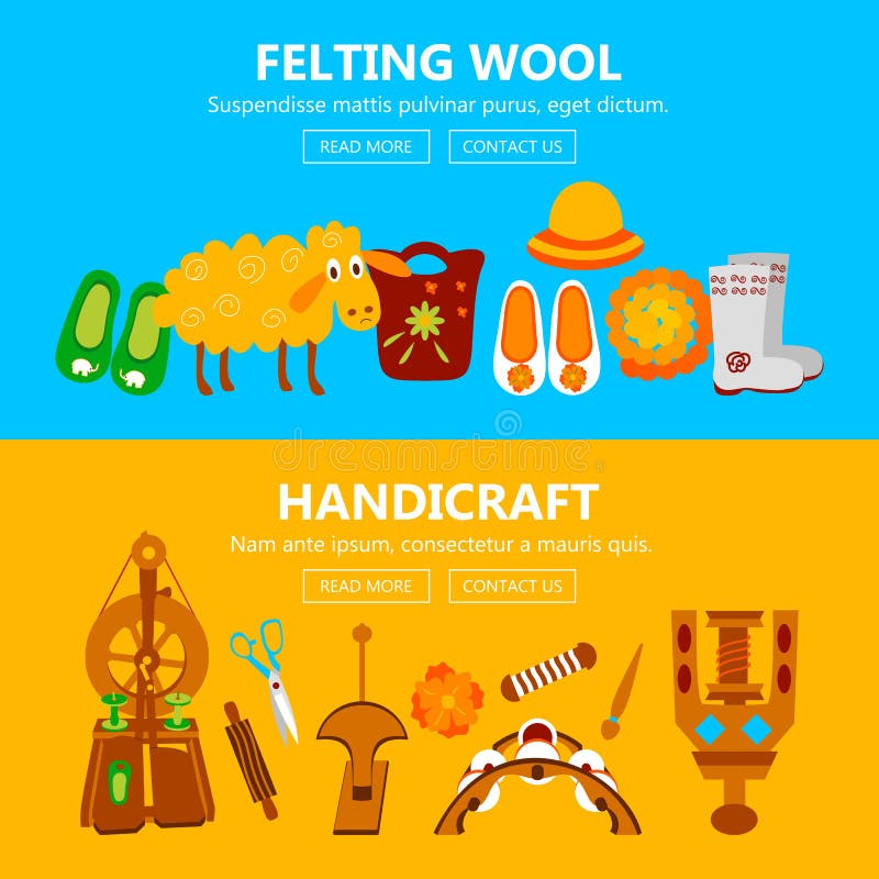 Handicraft Banners Stock Illustrations – 875 Handicraft Banners Stock ...