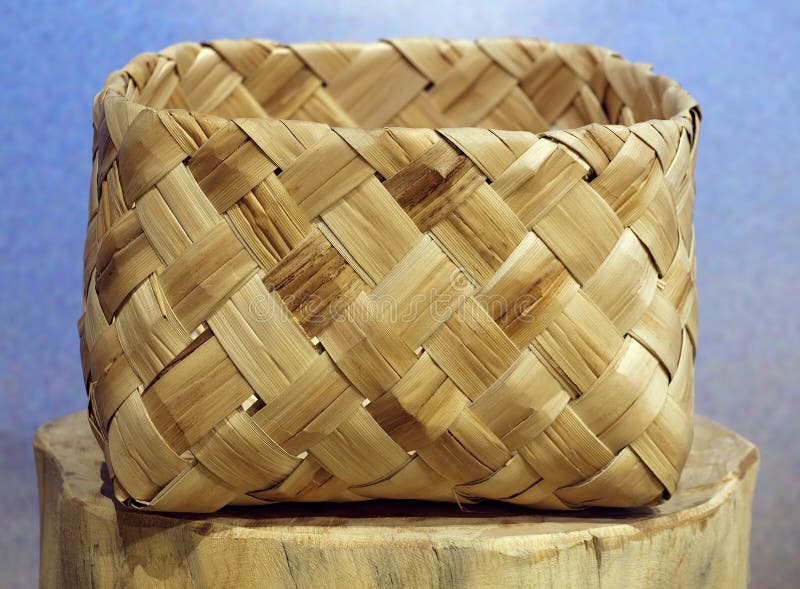 Handmade Basket stock photo. Image of rattan, wood, trunk - 16128674