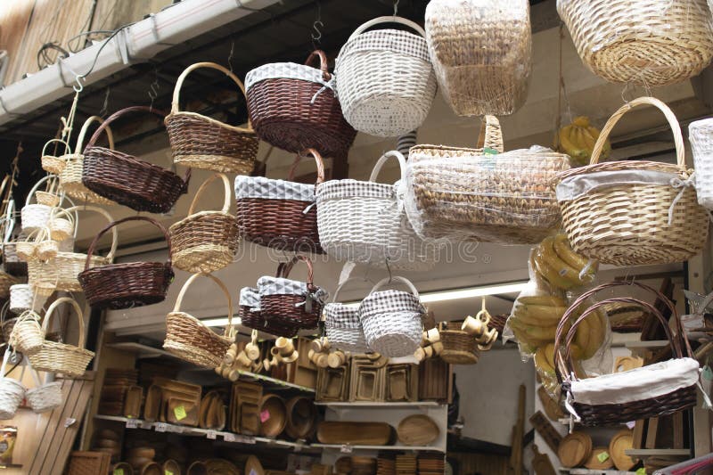 Handmade Baskets are Available in Many Different Types and Patterns ...