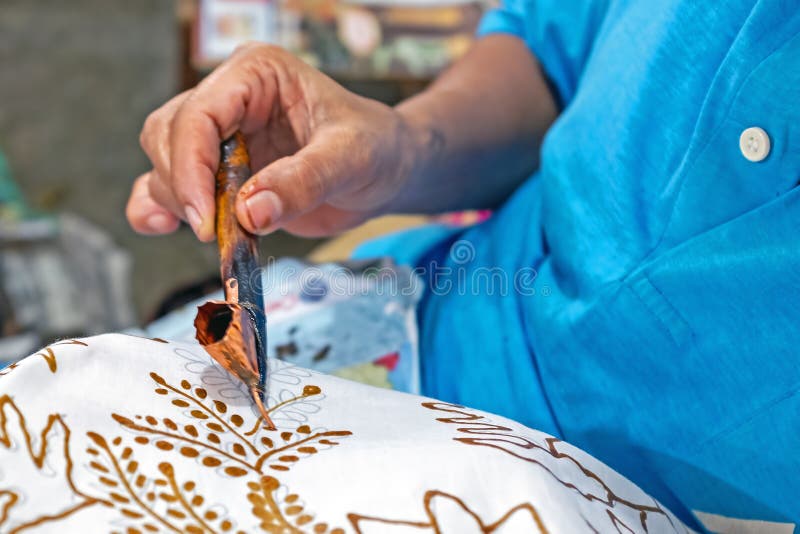 Handmade Batik, Yogyakarta, Java, Indonesia Stock Image - Image of ...