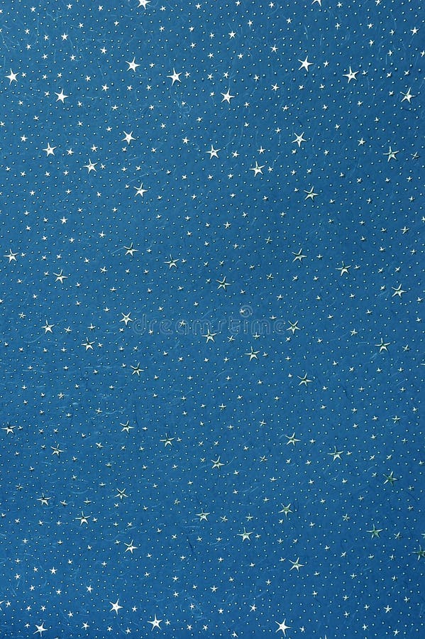 Handmade Blue Star Paper stock photo. Image of handmade - 223490