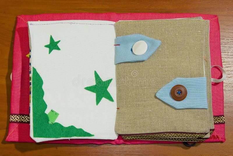 Handmade book stock photo. Image of story, yarn, fabric - 53505314