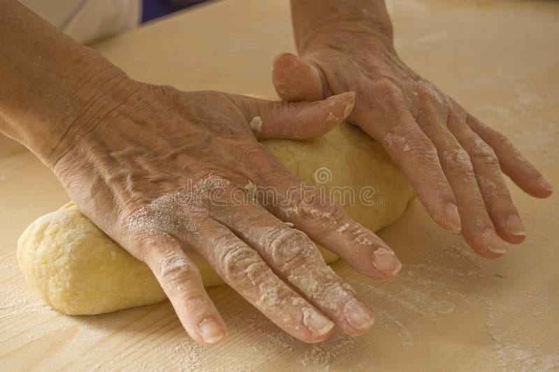 Handmade bread stock photo. Image of kitchen, process - 3370196