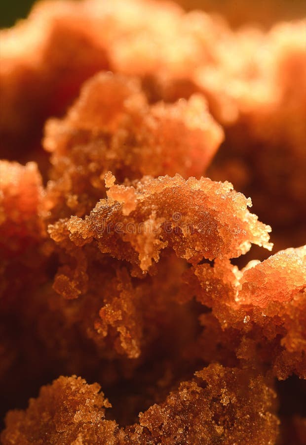 Handmade Brown Sugar Sugar Cane Is Squeezed And Concentrated To Form A