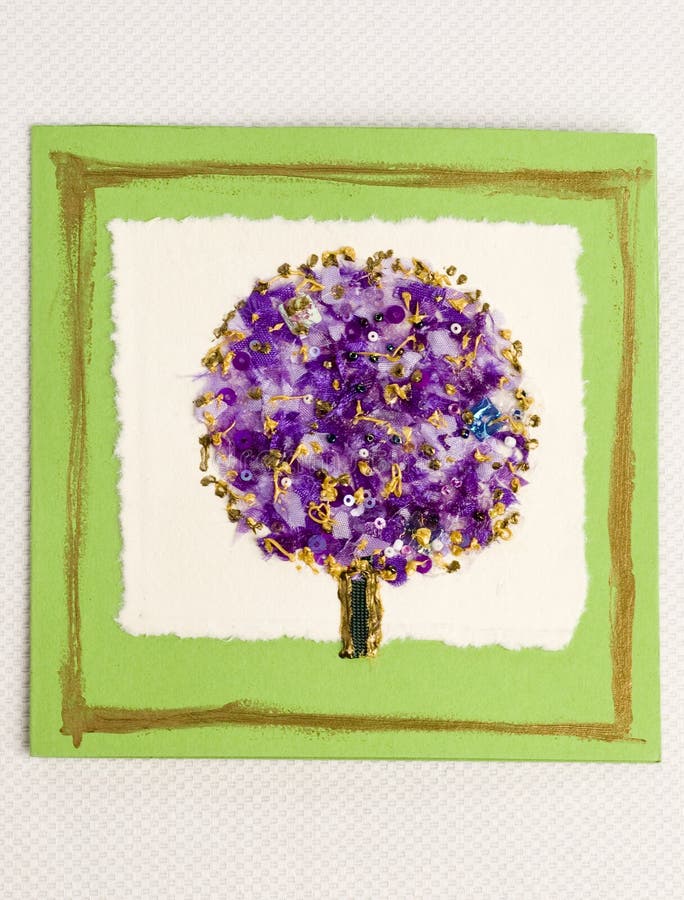 Handmade Card stock illustration. Illustration of floral - 39855802