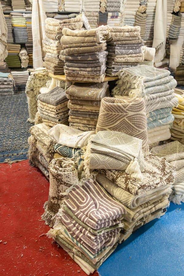 Handmade Carpets at the Craft Fair Stock Photo - Image of weaving ...
