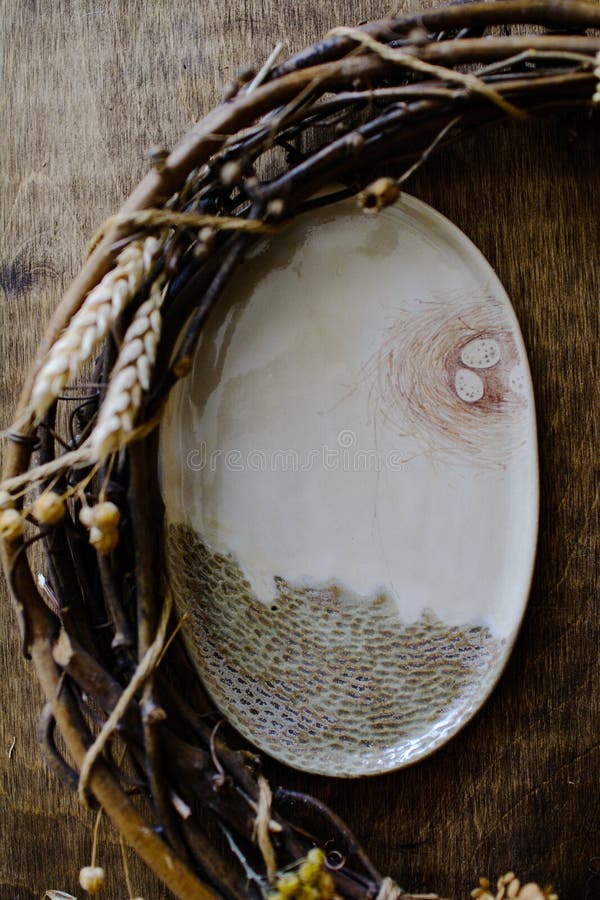 Handmade Ceramic Craft Ware. Bowl Stock Image - Image of creative ...