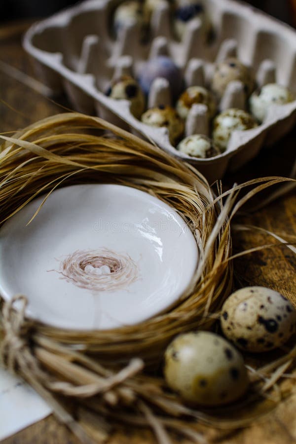 Handmade Ceramic Craft Ware. Bowl Stock Image - Image of craft ...