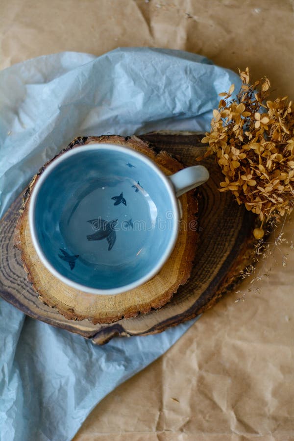 Handmade Ceramic Craft Ware. Cup Stock Image - Image of decorative ...