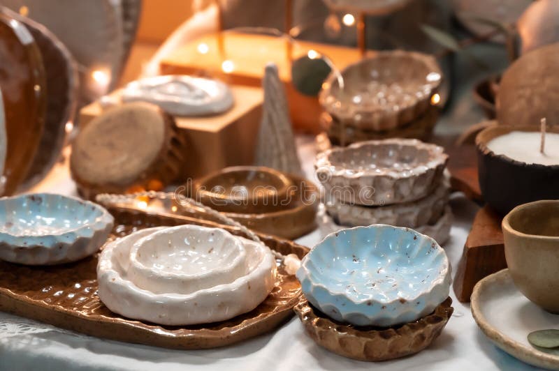 Handmade Ceramic Souvenirs. Creative Pottery Shop for Home Decoration ...