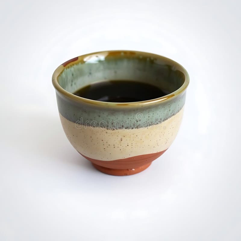 A Handmade Ceramic Teacup with Speckles and an Earthy Color Palette ...