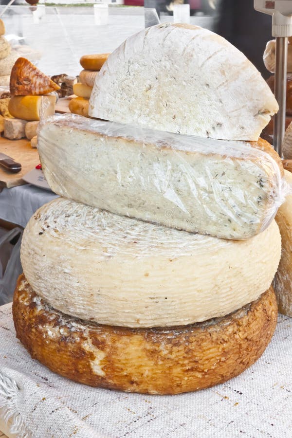 Handmade cheese stock image. Image of market, oddity - 34853803