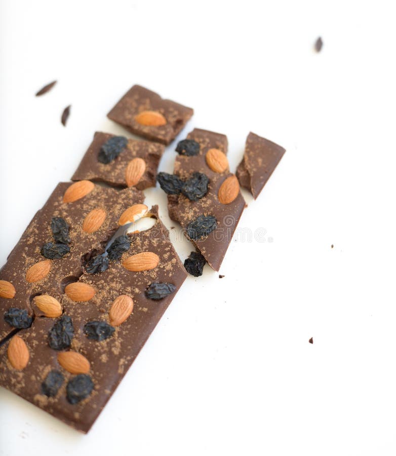 Handmade Chocolate Candies with Nuts Stock Image - Image of christmas ...