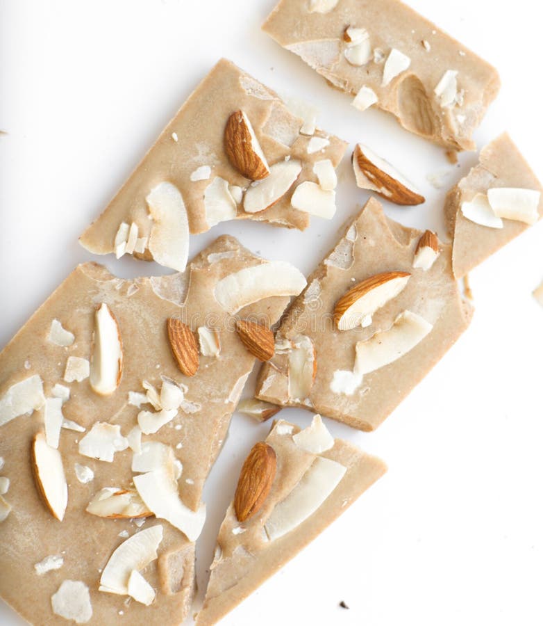 Handmade Chocolate Candies with Nuts Stock Photo - Image of chocolates ...