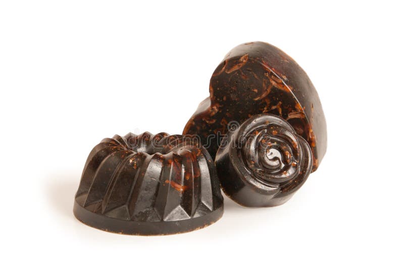 Handmade Chocolate with Craft Package with Design Stock Image - Image ...