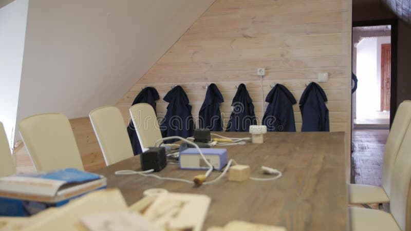 Handmade Class with Work Clothes Stock Video - Video of backgrounds ...