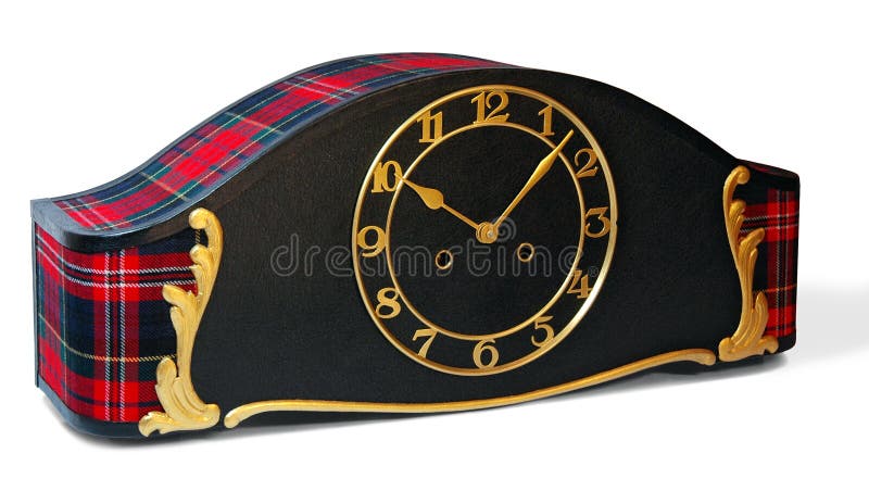 Handmade clock stock image. Image of chequered, dial, clock - 1826015