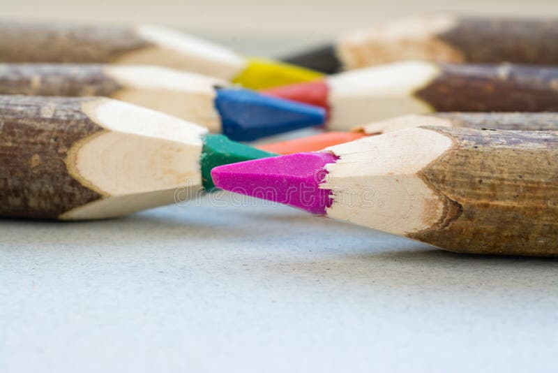 Handmade color crayons stock photo. Image of colored - 64149384