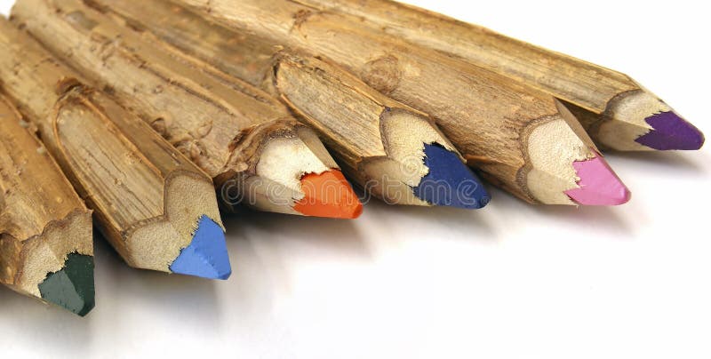 Handmade color pencil stock image. Image of green, line - 8936221