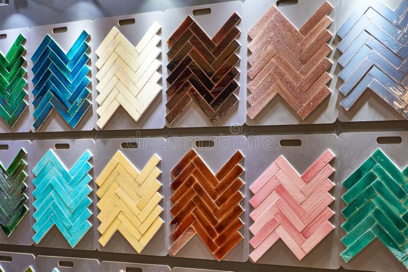 Handmade Colored Ceramic Tiles Stock Photo - Image of decorative, craft ...