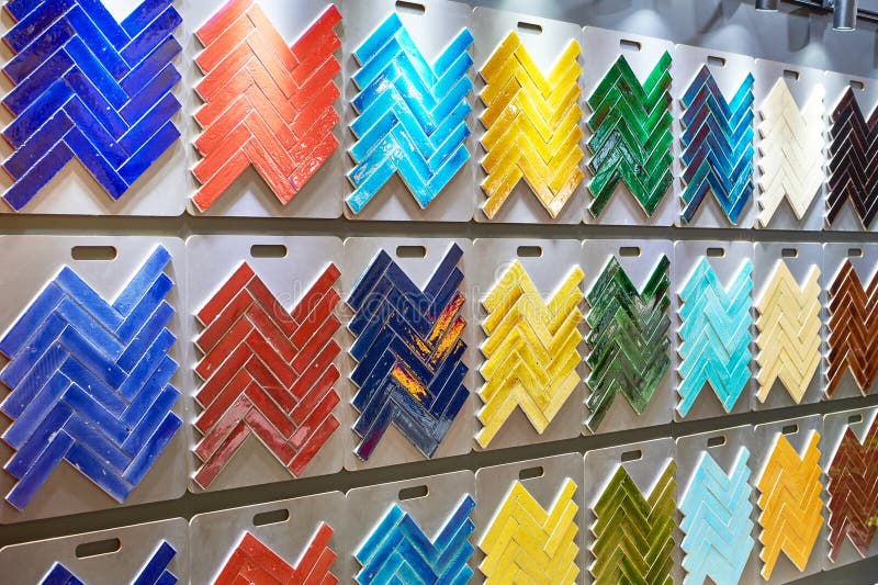 Handmade Colored Ceramic Tiles Stock Image - Image of blue, culture ...