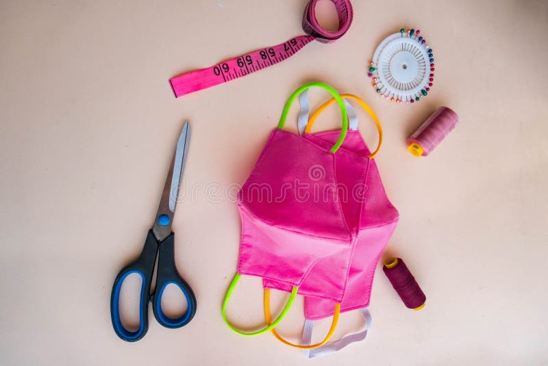 Handmade Coronavirus Protective Medical Mask Manufacturing Process ...