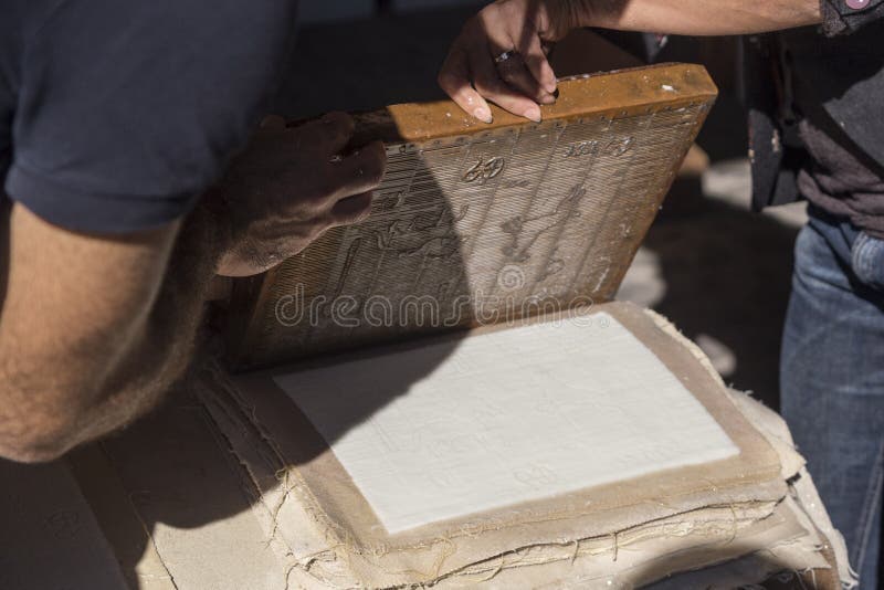 Handmade cotton paper stock photo. Image of handmade - 46231150
